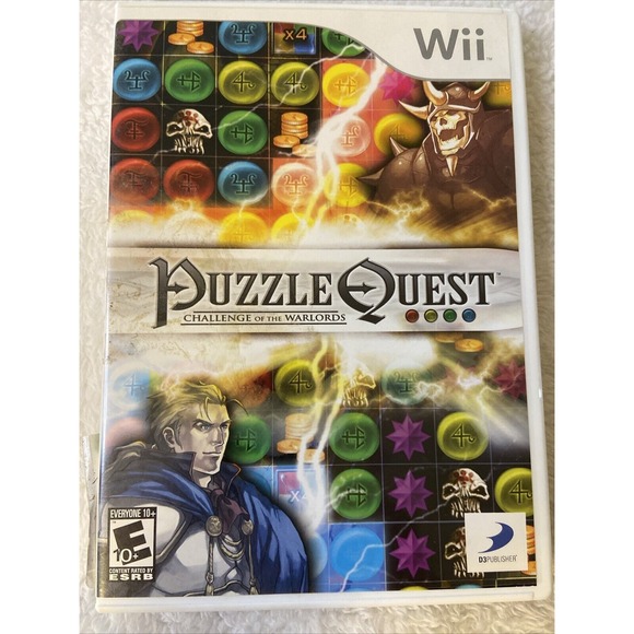 Video Games & Consoles | Wii Puzzle Quest Challenge Of The Warlords Cib ...